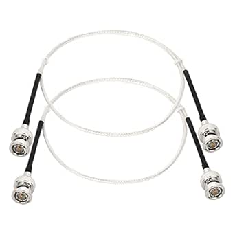 XRDS -RF SDI Cable 2ft, Thin 3G/6G HD-SDI Cable, 75 Ohm RG179 BNC Coaxial Cable for Surveillance ...