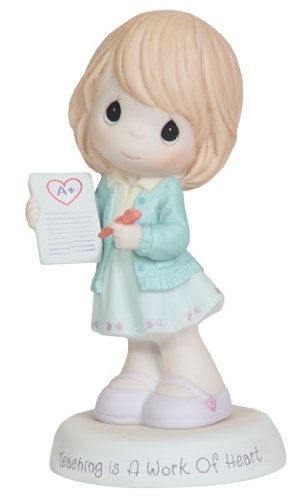 Precious Moments Teacher with Pen and Papers Figurine : Amazon.in: Home ...