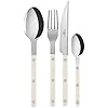 Amazon.com | Sabre Flatware Bistrot Stainless Steel Ivory 5pcs Service ...