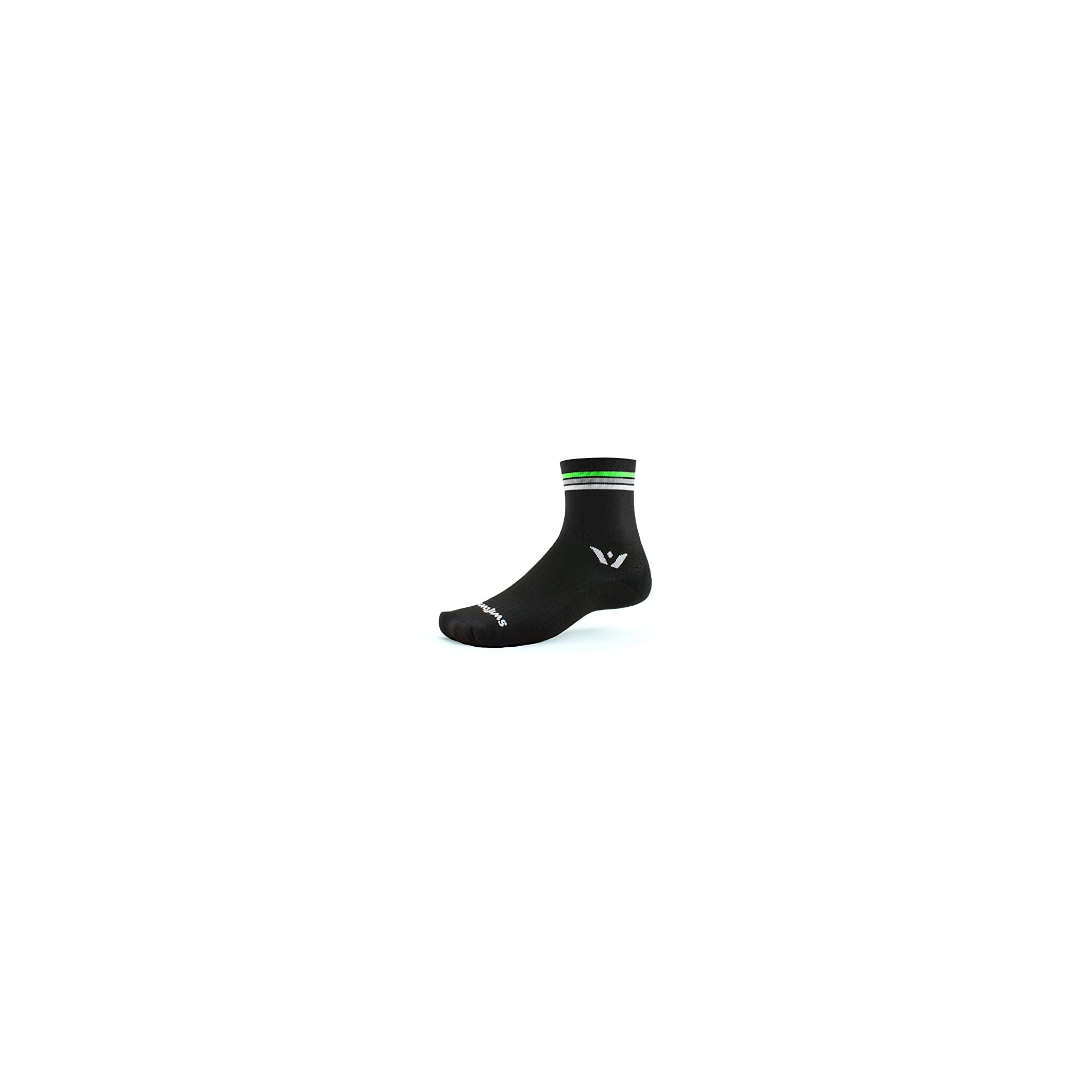 Swiftwick ASPIRE FOUR Trail Running, Cycling Crew Socks, Firm ...