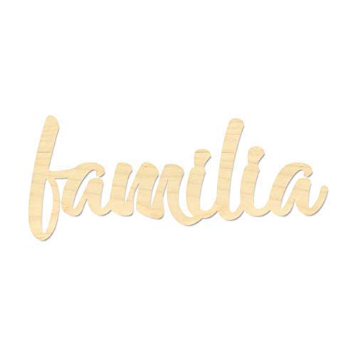 Amazon.com: Familia Wall Sign- Spanish Family Sign- Familia Wording ...