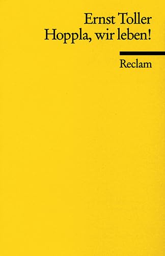 Amazon | Hoppla, Wir Leben! | Toller, Ernst | Drama