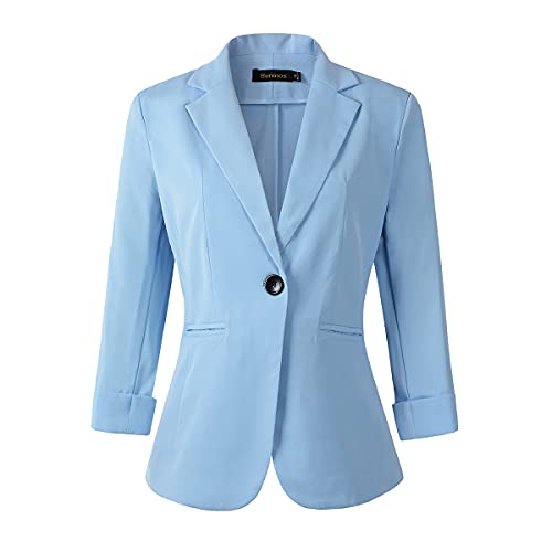 Top 10 Light Blue Blazer Womens of 2022 - Katynel