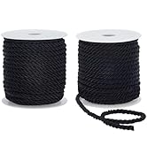 Amazon.com: PH PandaHall 5mm 18 Yards Twisted Gold Rope Nylon Cord Trim ...