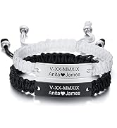 Amazon.com: XUANPAI Christmas Gifts Personalized Matching Bracelets for ...