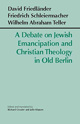 『A Debate On Jewish Emancipation And Christian Theology In - 読書メーター
