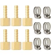 Amazon.com: SUNGATOR 6-Pack 1/2'' Male to Female Brass Pipe Extension ...
