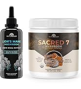 Amazon.com: Naturealm Sacred 7 - Mushroom Extract Powder 2 oz - Chaga ...