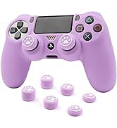 Amazon.com: RALAN Pink Controller Skins for PS4, Silicone Controller ...