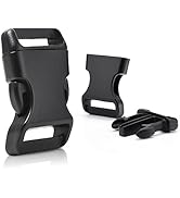 Amazon.com: LongSLong 20Pack 1 Inch Curved Side Release Plastic Buckles ...