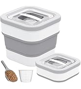 Amazon.com: DDMOMMY 20-30 Lbs Rice Storage Container,Collapsible Food ...