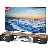Amazon.com: YAOHUOO 45" Large TV Riser with Fabric Drawers for 32-60 ...