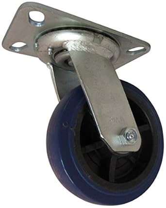 RWM Casters 52-UPR-0620-S-TPLK 52 Series 7-3/4" High, 6" Urethane Polypropylene Wheel with Top ...