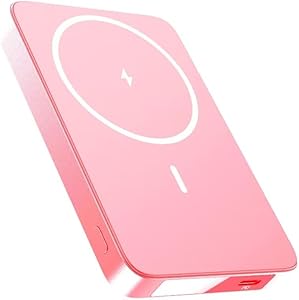 Amazon.com: Wireless Charger Battery Pack,Magnetic Portable Charger ...