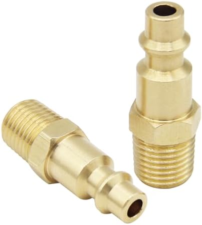 Amazon.com: Milton 727 NPT M Style 1/4 Male Air Line End Plug (MIL727 ...