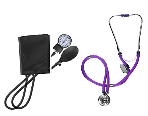 EMI Purple Sprague Rappaport Stethoscope and Black Aneroid ...