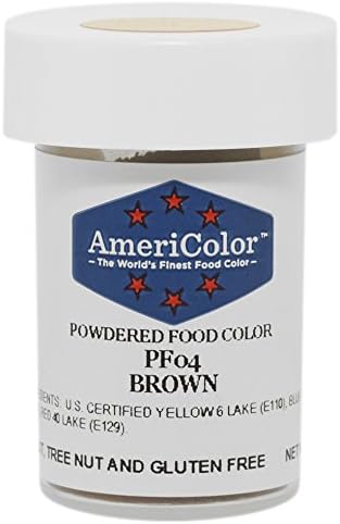 Amazon.com : AmeriColor Brown Food Powder 3g : Grocery & Gourmet Food