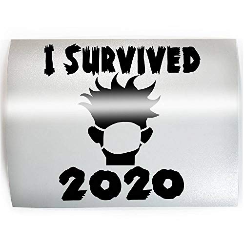 Amazon.com: I SURVIVED 2020 Funny Mask - PICK COLOR & SIZE - Covid ...