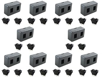(10 pc) Pro3D Robotic Switch Box with 2 DPDT Switch : Amazon.in ...