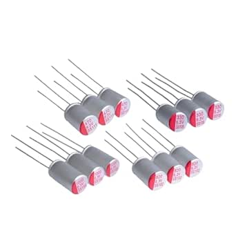 10pcs Solid Electrolytic Capacitor Supe 6.3V 10V 16V 100UF 150 220 270 ...