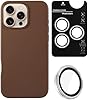 Amazon.com: LONLI Classic - for iPhone 16 Pro Max Leather Case - European Genuine Vele Leather ...