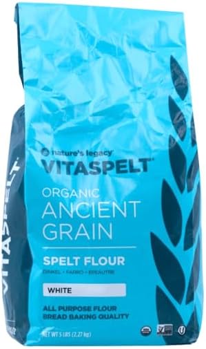 Amazon.com : Organic White Spelt Flour, Non-GMO, Allergy-Friendly ...