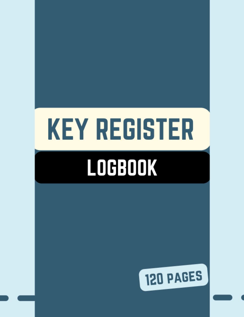 Key Register Logbook: Inventory Register Sheets for Keys Checkout ...