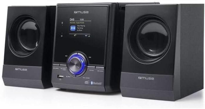 MUSE Stereo System, Compact System with CD Player & DAB Radio, Mini ...