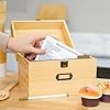 Amazon.com: CraftyBook Greeting Card Organizer Box with Dividers ...