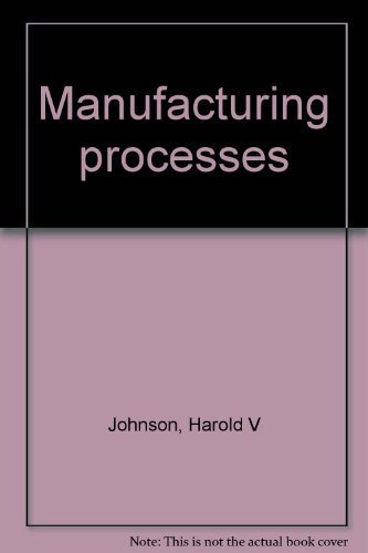 Manufacturing processes : Amazon.in: Books