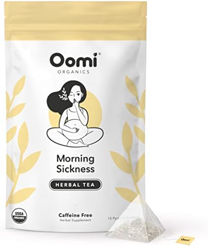 Amazon.com : Oomi Morning Sickness Herbal Tea - USDA Organic Ginger ...