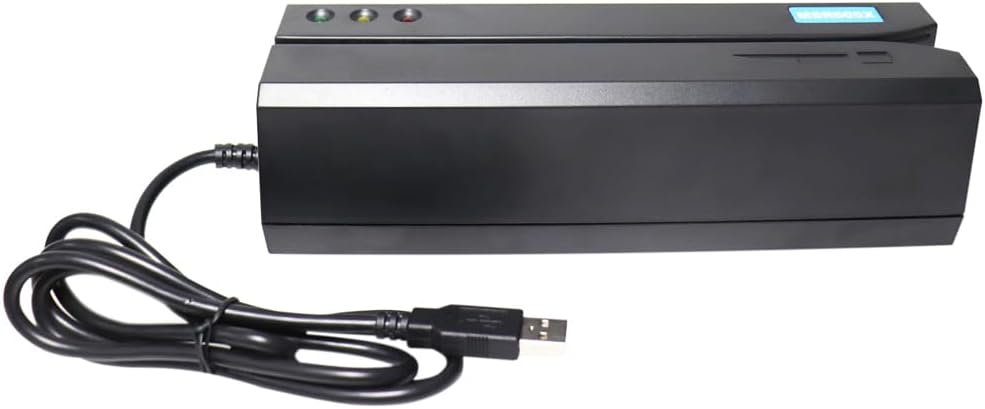 Amazon.com: MSR X6 Swipe Card Reader Writer 3-Track USB MSRX6 ...
