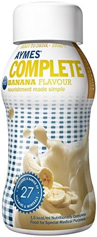 Aymes Complete Banana Flavor 200ml pack of 4 : Amazon.co.uk: Grocery