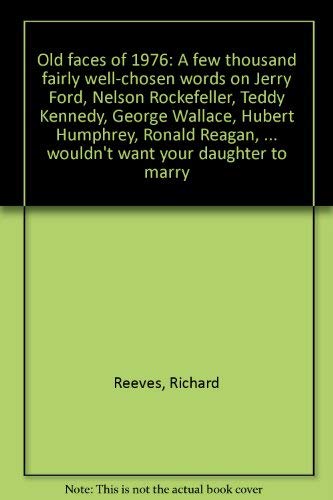 Buy Old Faces of 1976 A few thousand fairly well-chosen words on Jerry ...