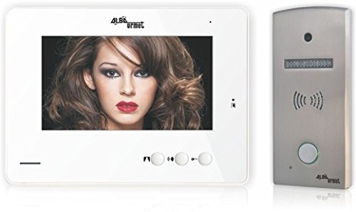 Alba Urmet 7 Inch and Colour Display Video Door Phone System Kit with ...