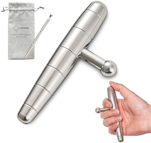 Amazon.com: 2 in 1 Trigger Points Massage Tool Stainless Steel T-Bar ...