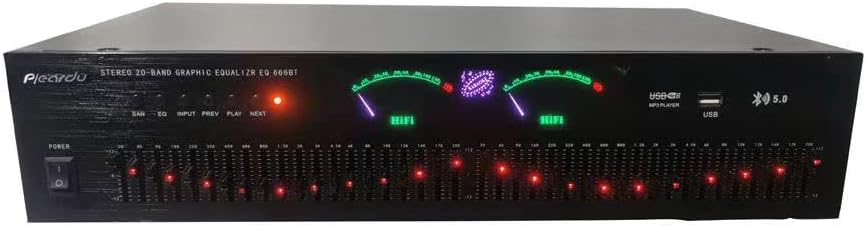 EQ-666BT Equalizzatore Bluetooth senza perdita stereo a 40 bande ...