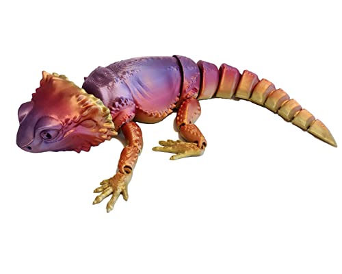 Amazon.com: Bearded Dragon Lizard - Adorable Articulated 3D Printed ...