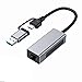 Amazon.com: 2.5G USB3.1 Ethernet Adapter, 2-in-1 USB-A/USB-C to 2.5Gbps ...