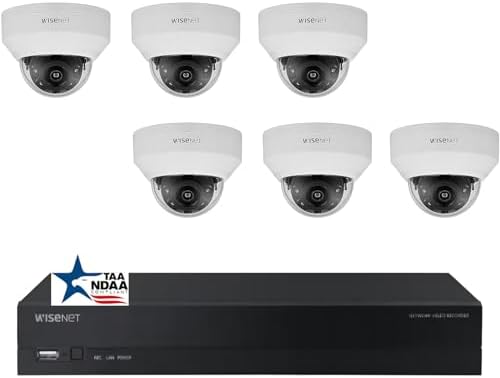 Amazon.com : Hanwha A-Series 8 Channel PoE IP Camera System, NDAA TAA ...
