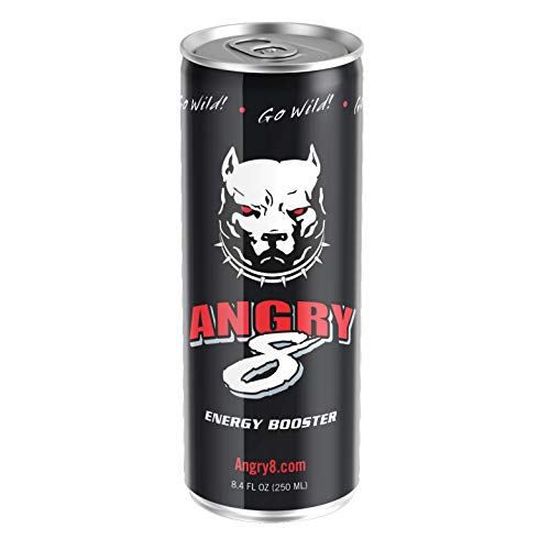 Angry 8 - Energy Drink - Regular - 8.4 oz cans (12)