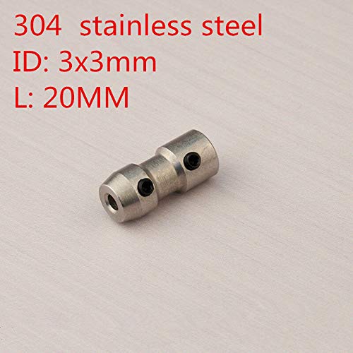 Collet Coupler for 3mm Motor Shaft and 3mm Cable Boat 872 : Amazon.in ...