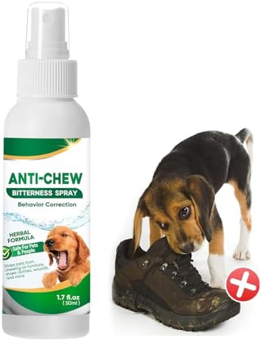 Memonotry Bitter Dog Spray - Anti Chew Spray for Dogs Behavior Training ...