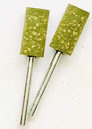 OSAKA ABRASIVE Rubber Elastic Mounted Point, 10 x 20 x 3 mm Shank ...