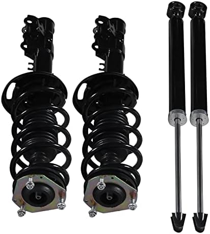 Amazon.com: Peforway Front and Rear Struts Spring Assembly Shock ...