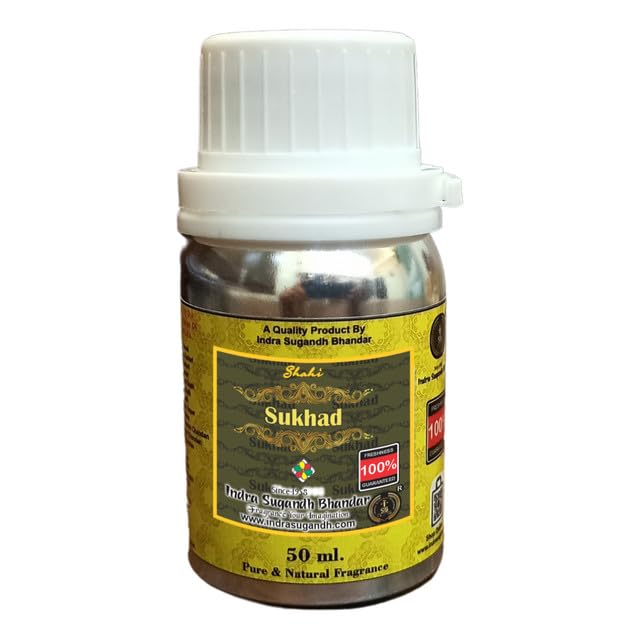 INDRA SUGANDH BHANDAR Luxury Attar For Men|Women Shahi Sukhad| 50ml ...