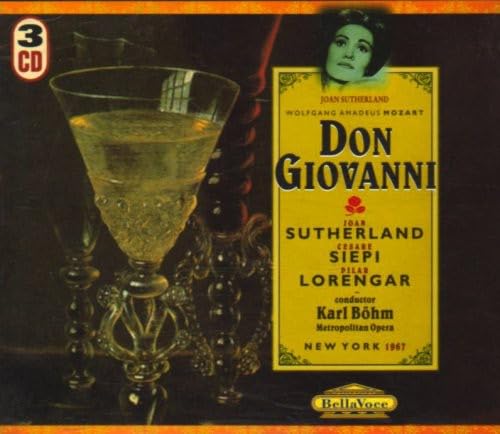 Don Giovanni - Mozart Wa, Böhm, Siepi, Sutherland, Gedda: Amazon.de: Musik