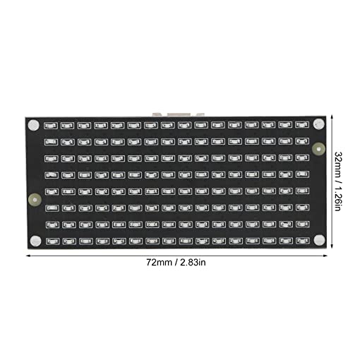 LED Matrix Control Module, 8x16 Industrial LED Matrix Control Panel IC2 ...