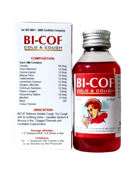 Buy BIOHANS Bi-Cof Cold & Cough Syrup (100 ML) Online at Low Prices in ...