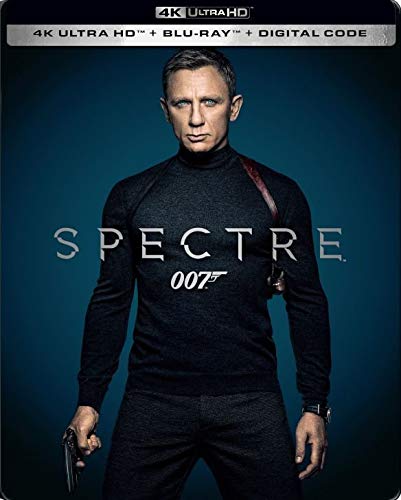 Amazon.com: Spectre 007 James Bond Limited Edition Steelbook 4k Ultra ...